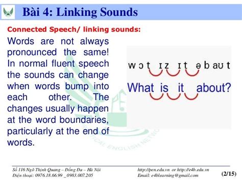 4 Linking Sounds
