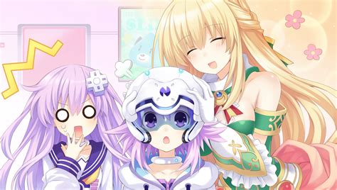 Neptune Nepgear And Vert Neptune Drawn By Tsunako Danbooru