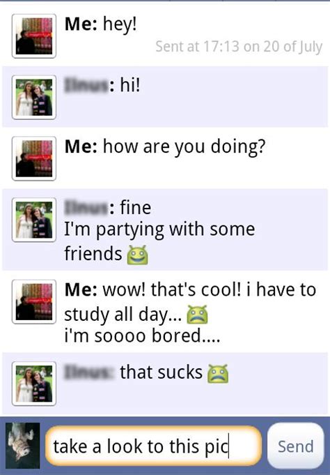 Create A Chatview Layout In Android Stack Overflow