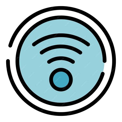 Premium Vector Accessible Wifi Point Icon Outline Accessible Wifi Point Vector Icon For Web
