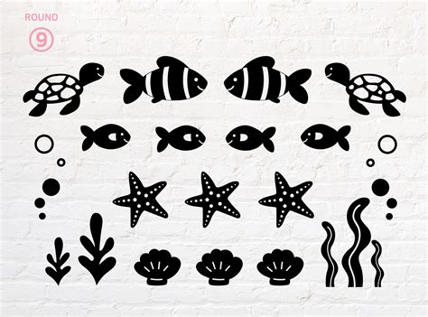 Bunte Fisch Svg Fische Svg Png Dxf Eps Pdf Etsy