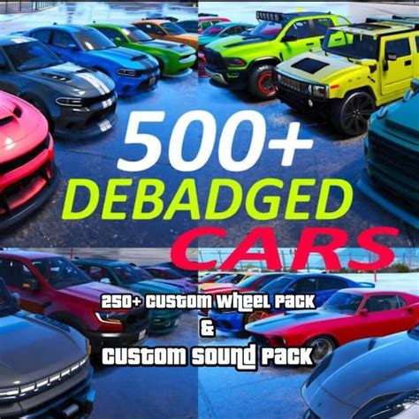 Fivem Debadged Pack - Etsy