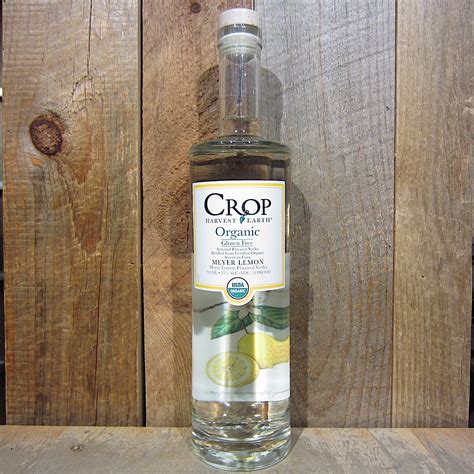 Crop Harvest Meyer Lemon Vodka 750ml Oak And Barrel