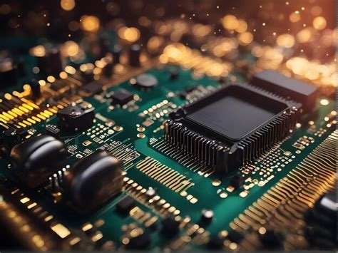 Premium Photo The Inside Of A Computer With The Digital Display Showing The Inside Of The Device