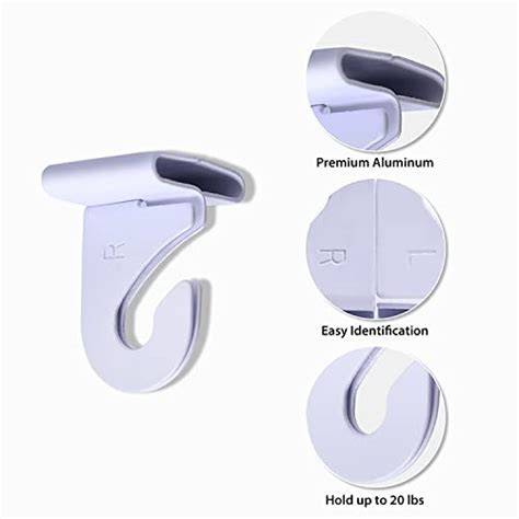 Oalen 20 Drop Ceiling Hooks For Classrooms And Offices White Heavy Duty