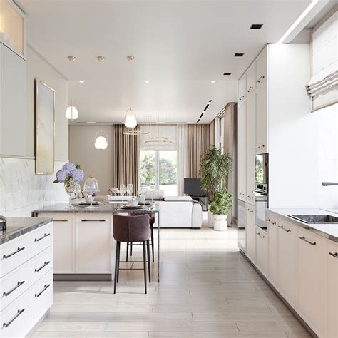 3d Visualization Of The Project Behance