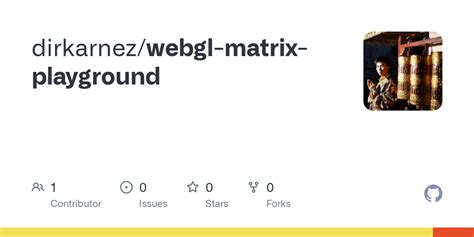 GitHub Dirkarnez Webgl Matrix Playground