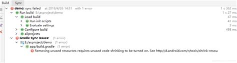 Android Removing Unused Resources Requires Unused Code Shrinking To Be