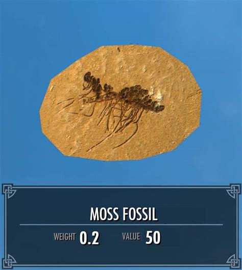 Moss Fossil Legacy Of The Dragonborn Fandom