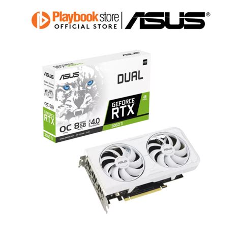 Asus Dual Geforce Rtx Ti Oc Edition Gb Gddr X Graphics Card White Dual Rtx Ti O Gd X