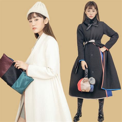 해진한복 Haejin한복 뉴색동 누비롱코트 위시버킷