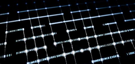Premium Photo Blue Digital Binary Data On Computer Screen Background
