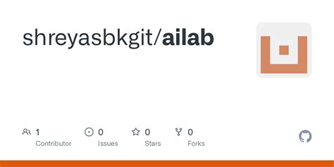 Github Shreyasbkgitailab