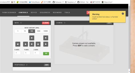 Connection Issues Troubleshooting Farmbot Forum