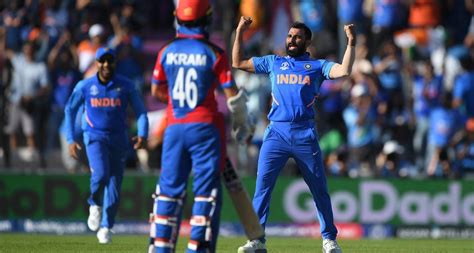 Mohammed Shami Made First Hat Trick In World Cup 2019