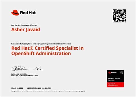 Asher Javaid On Linkedin Openshift Kubernetes Ansible Linux Ex280 Ex294 Redhat… 17