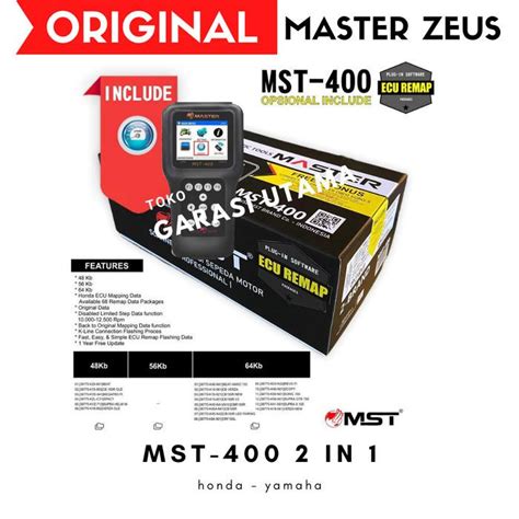 Jual Faecu Scanner Motor Injeksi Zeus Mst Honda Yamaha Original Remap Ecu Shopee