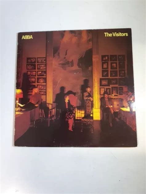 VINTAGE ABBA THE Visitors Original 1981 Vinyl Album Inner Sleeve