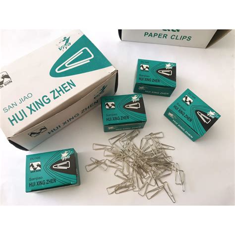 Kẹp giấy C62 10 hộp nhỏ hộp lớn Shopee Việt Nam
