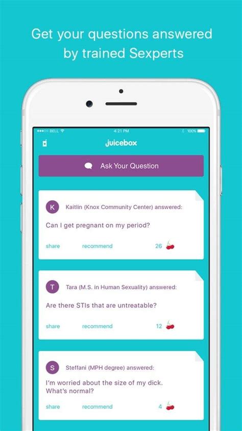 Tienes dudas sexuales Esta app las resolverá
