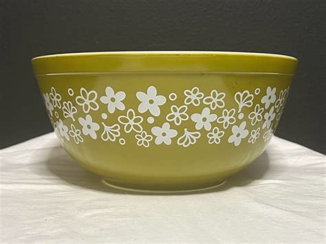 Vintage Pyrex Spring Blossom Pattern 1970s Mixing Etsy