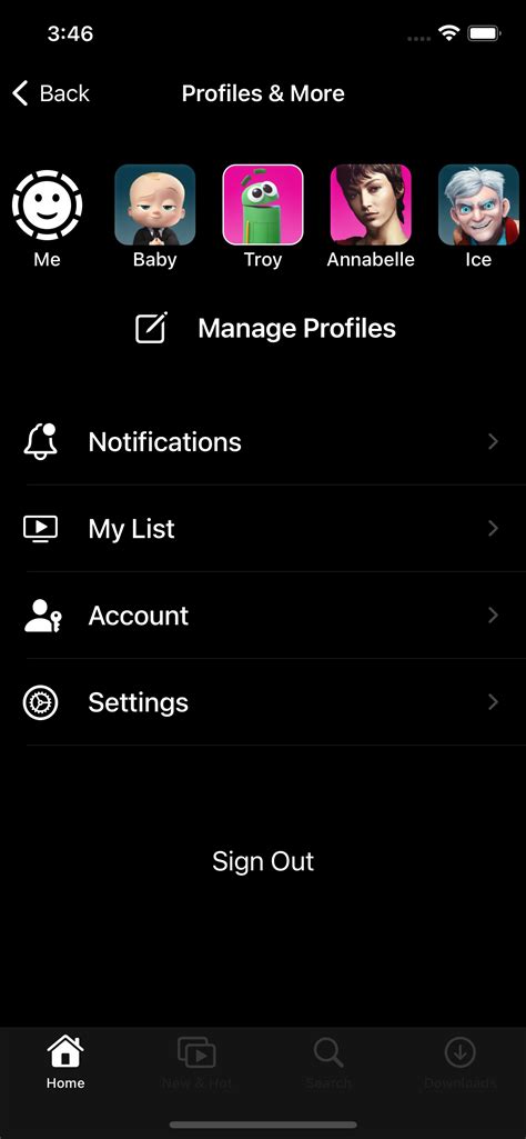 Github Jobiegamaomy Netflix Ios Mobile Clone App Cloning And Updating The Netflix Structure