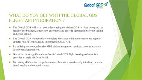 Ppt Gds Flight Api Integration Powerpoint Presentation Free Download