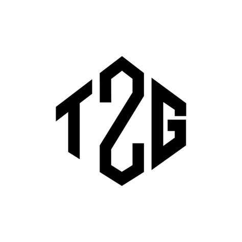 Tzg Letter Logo Design With Polygon Shape Tzg Polygon And Cube Shape Logo Design Tzg Hexagon