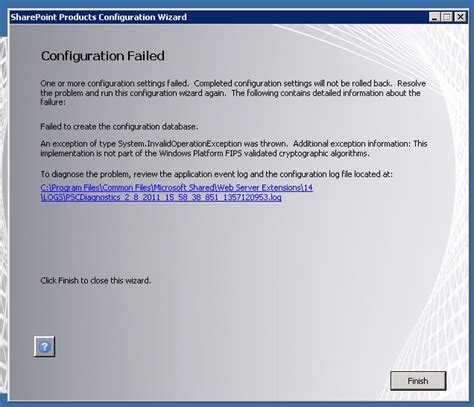 Gopikas Blog Failed To Create The Configuration Database In Sharepoint 2010 Configuration Wizard