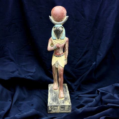 Rare Ancient Egyptian Pharaonic Horus Statue God Of Sky Antiques