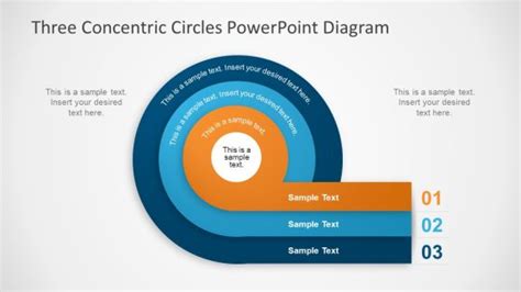Concentric Circles Powerpoint Templates