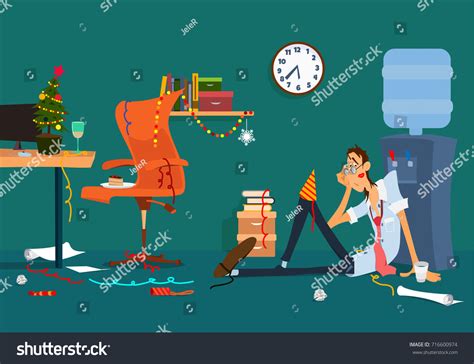 Drunk Christmas Office Party Over 217 Royalty Free Licensable Stock