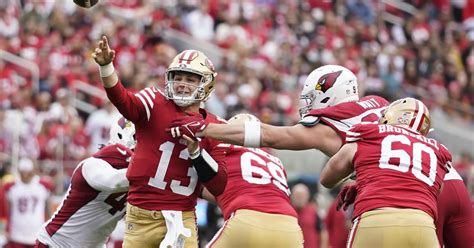 49ers Playoffs Rookie Qb Brock Purdy Set For 1st Playoff Test Vs