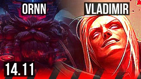 ORNN Vs VLADIMIR TOP 5 0 5 600 Games BR Master 14 11 YouTube
