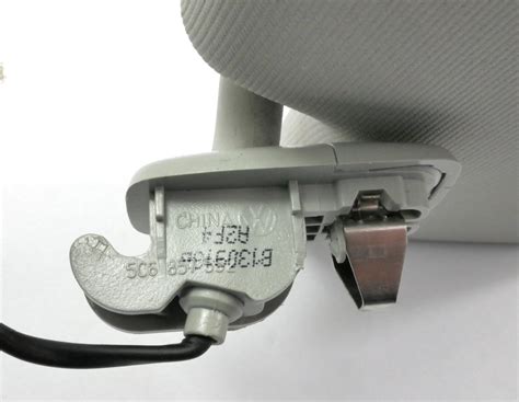 Sun Visor Set 11 18 Vw Jetta Mk6 Sedan Pearl Grey Genuine 5c6 857