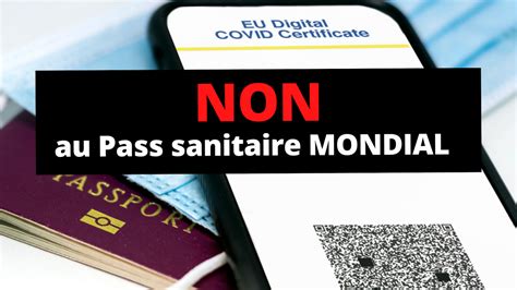 Pétition Non Au Pass Sanitaire Mondial