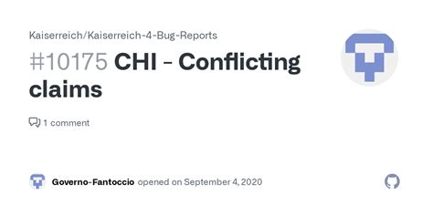 Chi Conflicting Claims · Issue 10175 · Kaiserreichkaiserreich 4 Bug Reports · Github