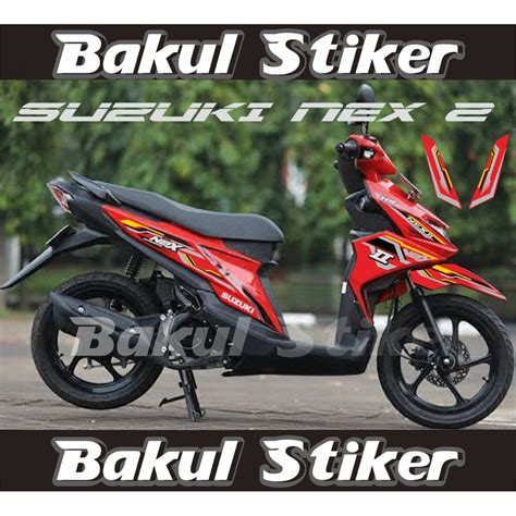 Jual Jual Striping Suzuki Nex 2 Konsep Minimalis Shopee Indonesia