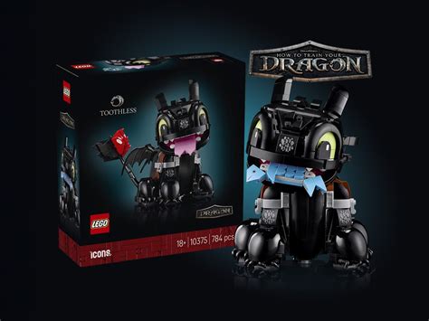 Drachenzähmen leicht gemacht LEGO Ohnezahn offiziell als Icons Set vorgestellt und
