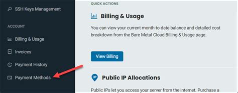 How To Pay Bare Metal Cloud Invoices And Manage Payments Via Portal