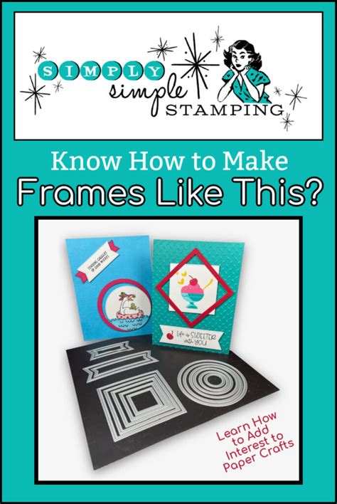 Offset Shapes With Craft Dies Make Intriguing Greeting Cards