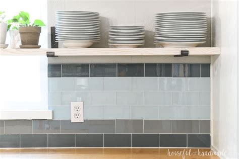 How To Tile A Backsplash Houseful Of Handmade