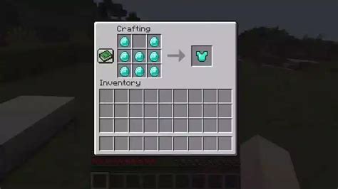 How To Make Diamond Chestplate Vest In Minecraft