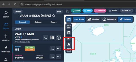 Simlink Not Automatically Available In Charts Simlinkmoving Map Navigraph