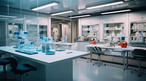 Innovation Center Research And Development Lab Premium Ai Generated Image