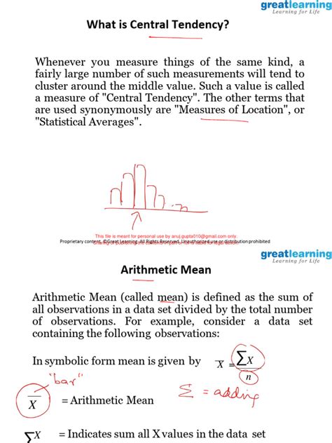 Measures Of Central Tendency Dispersion Lecture Slides Download Free