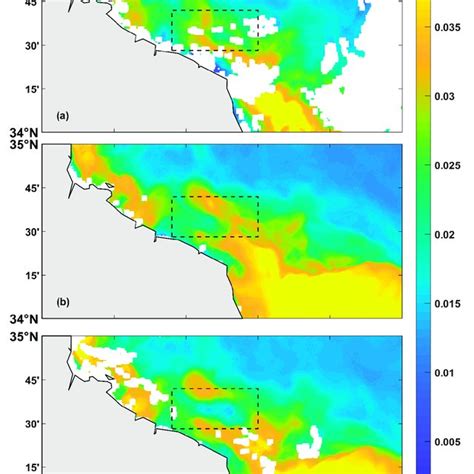Three Examples Of Modis Color Index Ci Fields At A 0535 Utc On 10 Download Scientific
