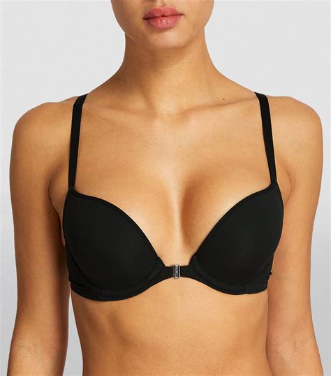 Womens Wacoal Black Accord Front Fastening Bra Harrods Countrycode