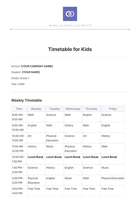Free Gcse Revision Timetable Template To Edit Online