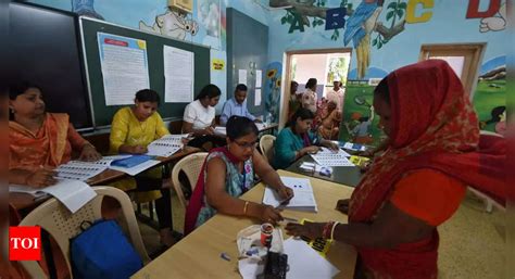 492 Voter Turnout Recorded In Phase 6 Till 3 Pm West Bengal Leads